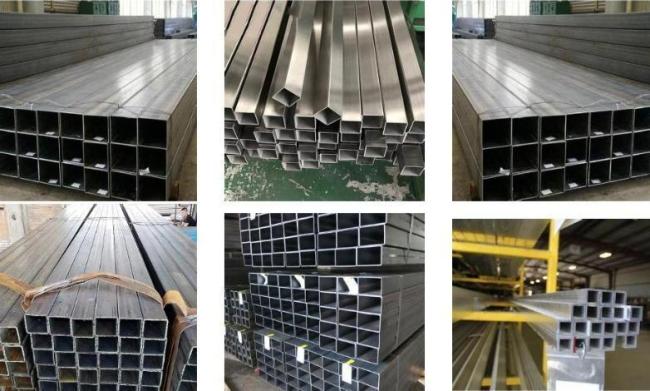China Factory Price Q235B S235jr 50*50 100*100 ERW Carbon Steel Hollow Tube/Pipe Mild Square Pipe Carbon Steel Tubes Square