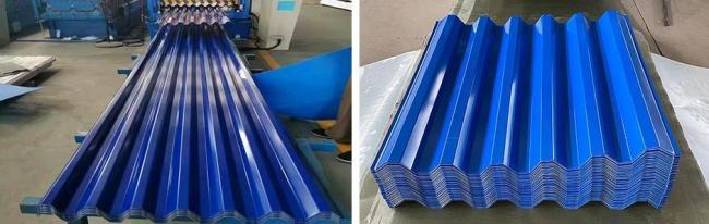 PPGI Sheet Building Material Corrugated PPGI/PPGL 0.12-1.5mm Galvanized Prepainted Steel Roofing Tile Sheet