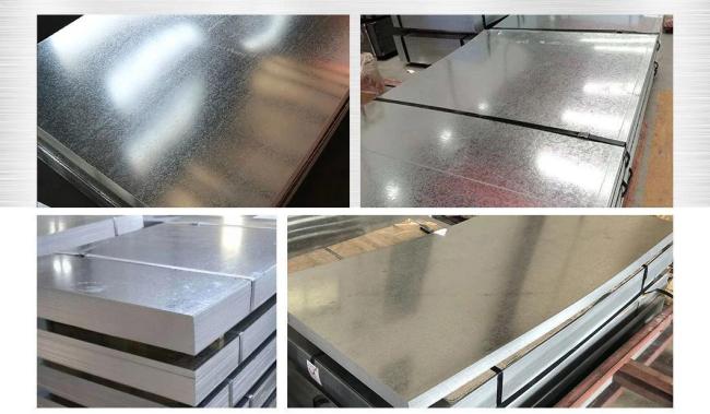 Painted Galvanized Sheet 4*8 Zinc Coated Dx51d SGCC High Quality Cheap Price 16 Gauge Galvanized Sheet Metal