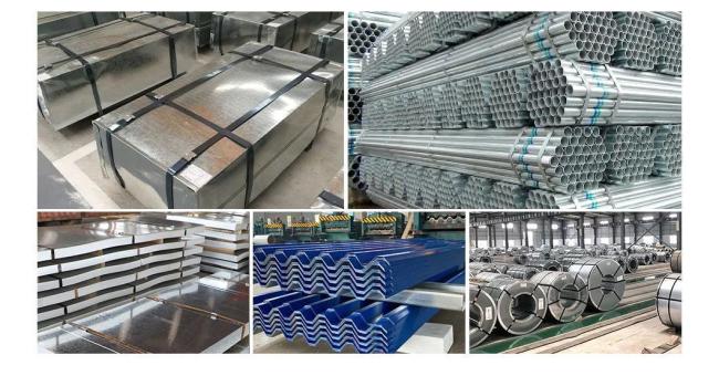 Factory Best Price Galvanized Zinc Coated Gi Steel Sheet Price G550 Hot DIP Galvanized Iron Steel Sheets