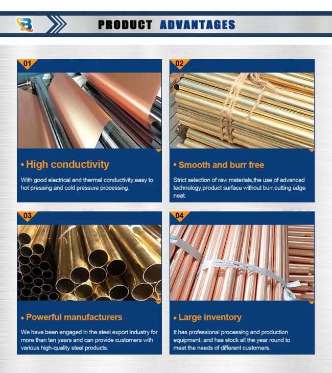 C1100 C12200 1/4&prime;&prime; 3/8&prime;&prime; 1/2&prime;&prime; 3/4&prime;&prime; 15meters/Coil Copper Tube Pancake Coil Copper Pipes for Air Conditioner