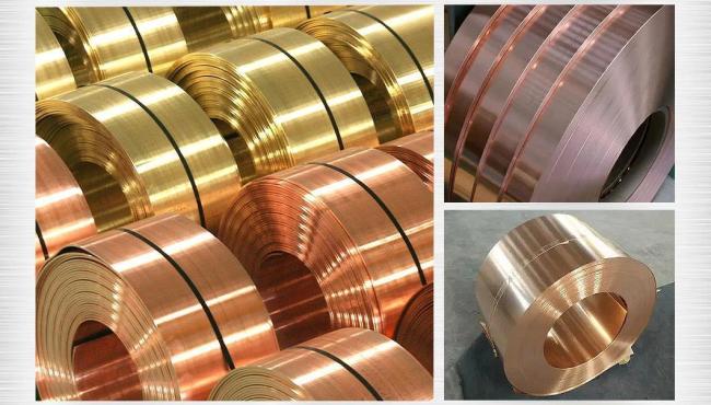 Factory Price C1100 T2 C10100 C10200 99.9% Pure Copper Strip Copper Foil Tape Copper Paper Roll Coil