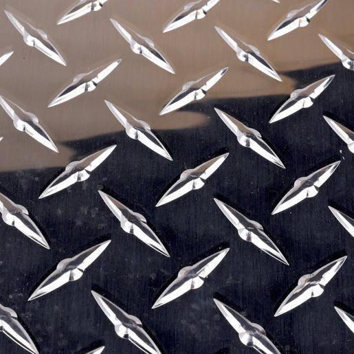 1060 H24 3003 5052 Checkered Embossing Diamond Aluminum Tread Plate