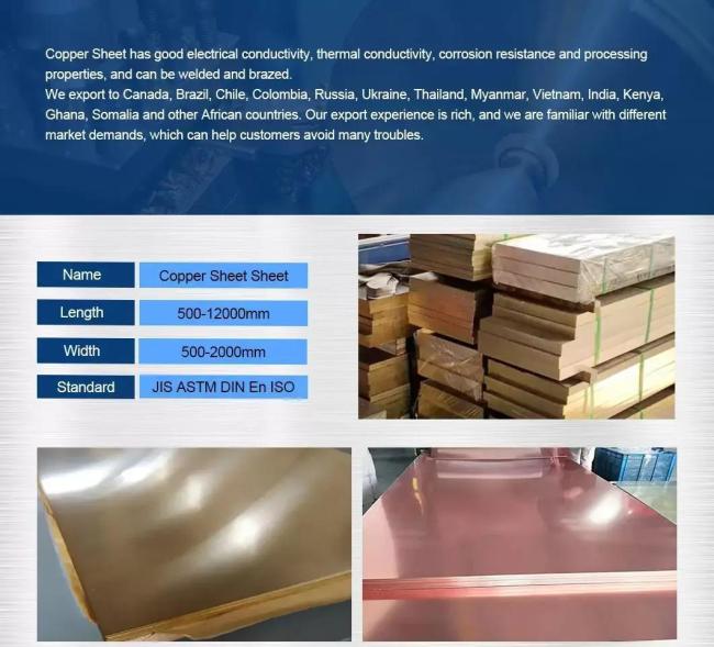 High Quality Low Price Pure 99.99% Copper Bar Solid Copper Rod ASTM AISI C11000 Copper Earth Rod Bar