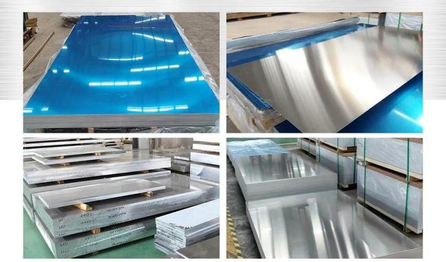 Custom Seamless Aluminum Sheet Rail Transit Metals 7075 Aluminum Plate T6