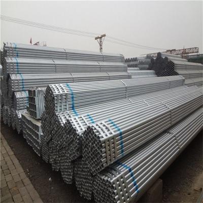 China ASTM A106 A36 A53 1.0033 BS 1387 Ms ERW Hollow Steel Pipe Gi Hot DIP Galvanized Steel Pipe EMT Welded Round Steel Square Pipes for sale