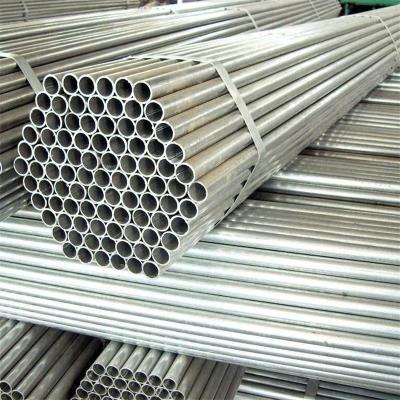 China Round Hollow Section Metal Tube Gi Iron Pre Galvanized Steel Pipe with /-1% Tolerance for sale