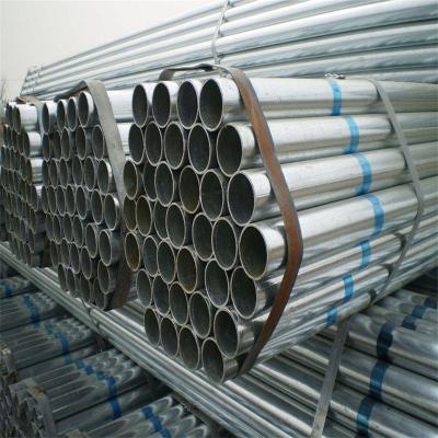 Cina Forma di sezione rotonda tubo di acciaio galvanizzato con rivestimento in zinco a caldo per materiali da costruzione in vendita