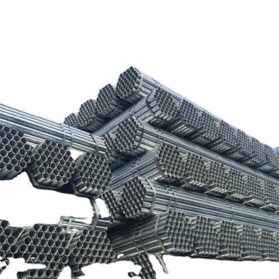 Cina Forma di sezione rotonda tubo di acciaio galvanizzato con rivestimento in zinco a caldo per materiali da costruzione in vendita
