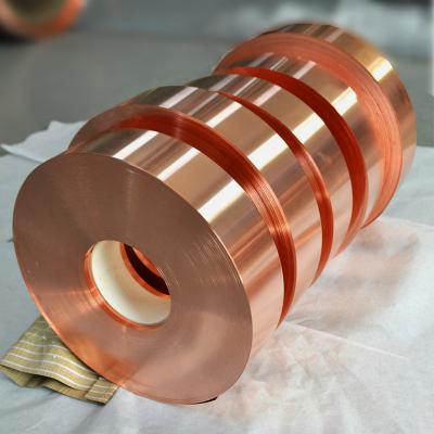 China Grounding Copper Strip 99.99% Pure for Conductivity Alloy Copper Thickness 0.01-3.0mm for sale
