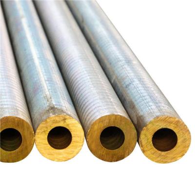 China Bronze C46400 holle buis ASTM B21 Hex/Vierkant/Tin/Aluminium/Fosfor/Naval Brass Alloy Rod Te koop