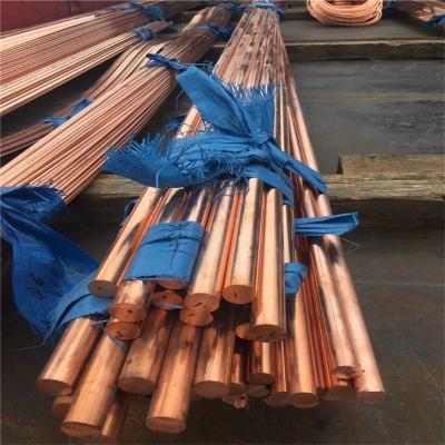 Cina Barre di rame C12200 C18980 C15715 8mm 99,99% Rotondo Quadrato Rossa Barre di rame Barre di rame in vendita