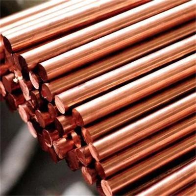 Cina 990,9% di rame puro Barre di rame rosse C11000 C101 Dia 2-90 mm Rod rotondo Dura Mezzodura in vendita