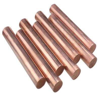 Cina 990,9% di rame puro Barre di rame rosse C11000 C101 Dia 2-90 mm Rod rotondo Dura Mezzodura in vendita