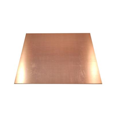 China C17200 C17300 C17500 C17510 99,99% Placas de cobre de bronze puro para construção à venda