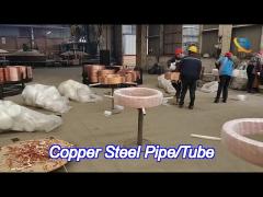 C11000 C10200 C12000 C12200 Round Oval Copper Pipe For Air Conditioner