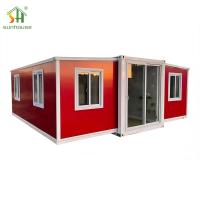 Quality Space Saving Expandable Prefab Container House 20ft Fast Installation for sale