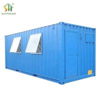 China Rapid Assembly Modular Flat Pack Container House For Temporary Accommodation Worker Housing for sale