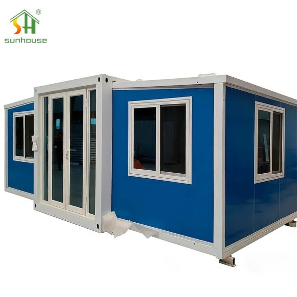 Quality Commercial 20ft Expandable Container House Customized For Flexible Living for sale