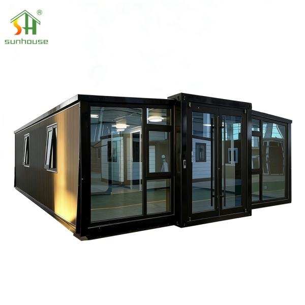 Quality 20ft Modular Container Homes , Compact Foldable Expandable Container Home for sale