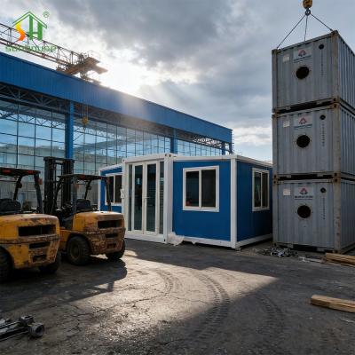 China Expandable Living Container House 20FT 40FT Fast Deploy Prefab Expandable Modular House for sale