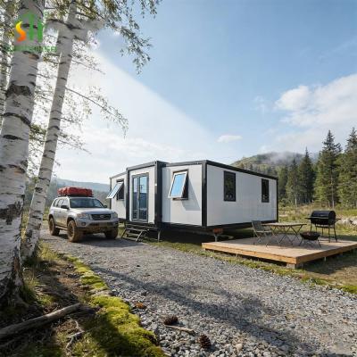 China Easy Relocation 20ft Expandable Container House Modular For Startup Office Co Working Space for sale