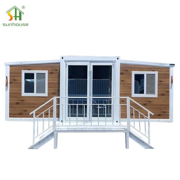 Quality Flexible Living Modular Homes 40ft Expandable Container House Prefab Houses for sale