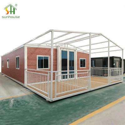 China Modern Prefabricated Luxury Expandable Container House Fast Installation For Onsite Use for sale