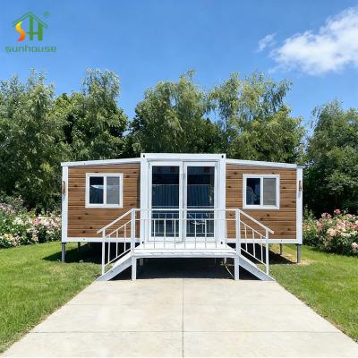 China Weather Resistant 40ft Expandable Container House Toilet Fast Deploy for sale
