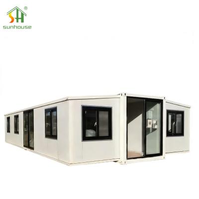 China Spacious Modular Living House With Galvanized Steel Frame / Insulated Sandwich Panel Walls for sale