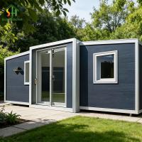 China 40ft Expandable Container House Maximum Space in a Relocatable Building for sale