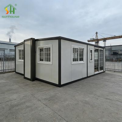 China Quick Deploy Double Bedroom Container House 20FT Prefabricated Modular House for sale