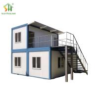 China Flat Pack Modular Container Home Foldable Expandable Prefab Shipping Container Homes for sale