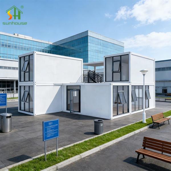 Quality Reinforced Galvanized Steel Frame Modular Container Villa with High-Performance Insulated Wall Panels and Customizable Layout for sale