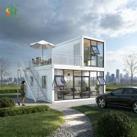 Quality Two Story Modern Container House Modular Prefab Container Housing Units for sale