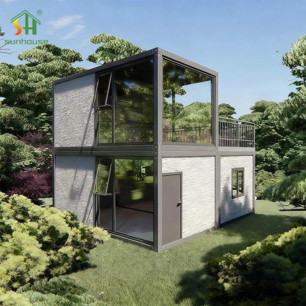 Quality 2 Story Modern Container Homes , Scalable Modular Container Manufacturer for sale