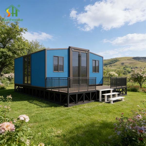 Quality Spacious Prefabricated Modular Container House Single Storey 20FT 30FT 40FT for sale