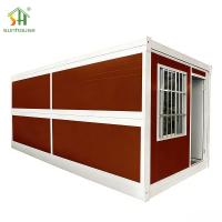 China Modular Fold Up Container House Single Storey Collapsible House Container Quick Deployment for sale