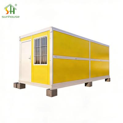 China Prefabricated House Container House 20FT 40FT Modular Folding Container Houses for sale