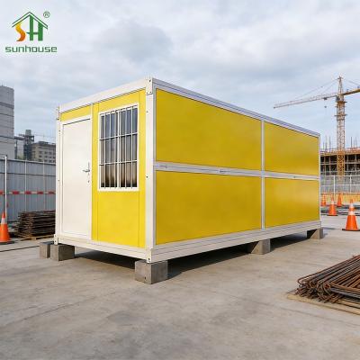 China Fast Deploy Heavy Duty Collapsible Container Homes , Engineering Container House Prefabricated for sale