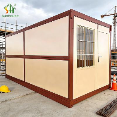 China Rapid Assembly Modular Container Home Fold Out For Workforce Camps Temporary Housing for sale