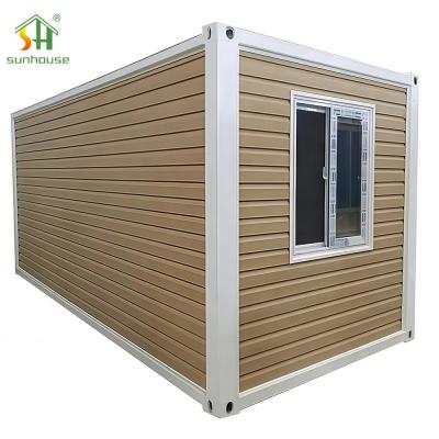 China Flat Pack Detachable Container House Quick Deploy 20FT 40 Feet Container House Prefabricated for sale