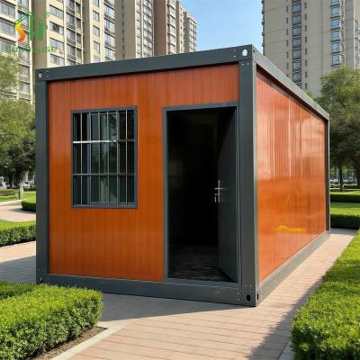 China 20FT 40FT Galvanized Steel Detachable Container House Collapsible Prefabricated Modular Container Homes for sale