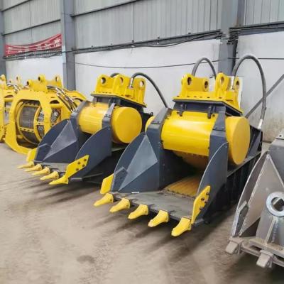 China Construction Loader Fine Screening Bucket Limestone Concrete Quarry Stone Jaw Crusher Bucket for sale