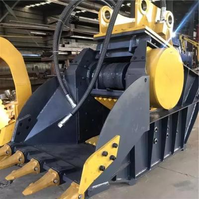 China Construction Loader Fine Screening Bucket Limestone Concrete Quarry Stone Jaw Crusher Bucket for sale