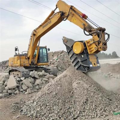 China Construction Loader Fine Screening Bucket Limestone Concrete Quarry Stone Jaw Crusher Bucket for sale