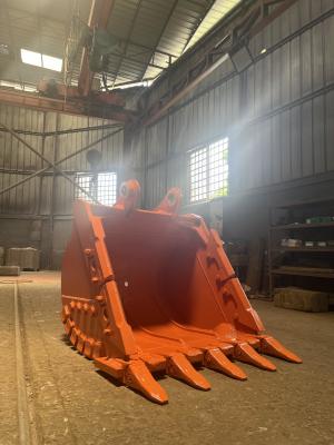 China Força Amarelo/Negro Excavador Cobre de Rocha Q355/NM400/Hardox400 Peso personalizado à venda