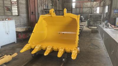 China Cuchara de roca para excavadora Huitong con puntas reversibles, cuchara de minería de 30 T para cantera/demolición, OEM disponible en venta