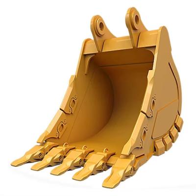 중국 20-30톤 굴삭기 암반 버킷 0.8cbm 표준 용량 Q355B 강 판매용