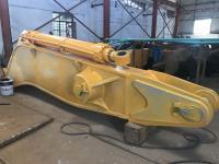 China Two Section Excavator Boom Stick Multifunctional For Rock Digging / Mining for sale